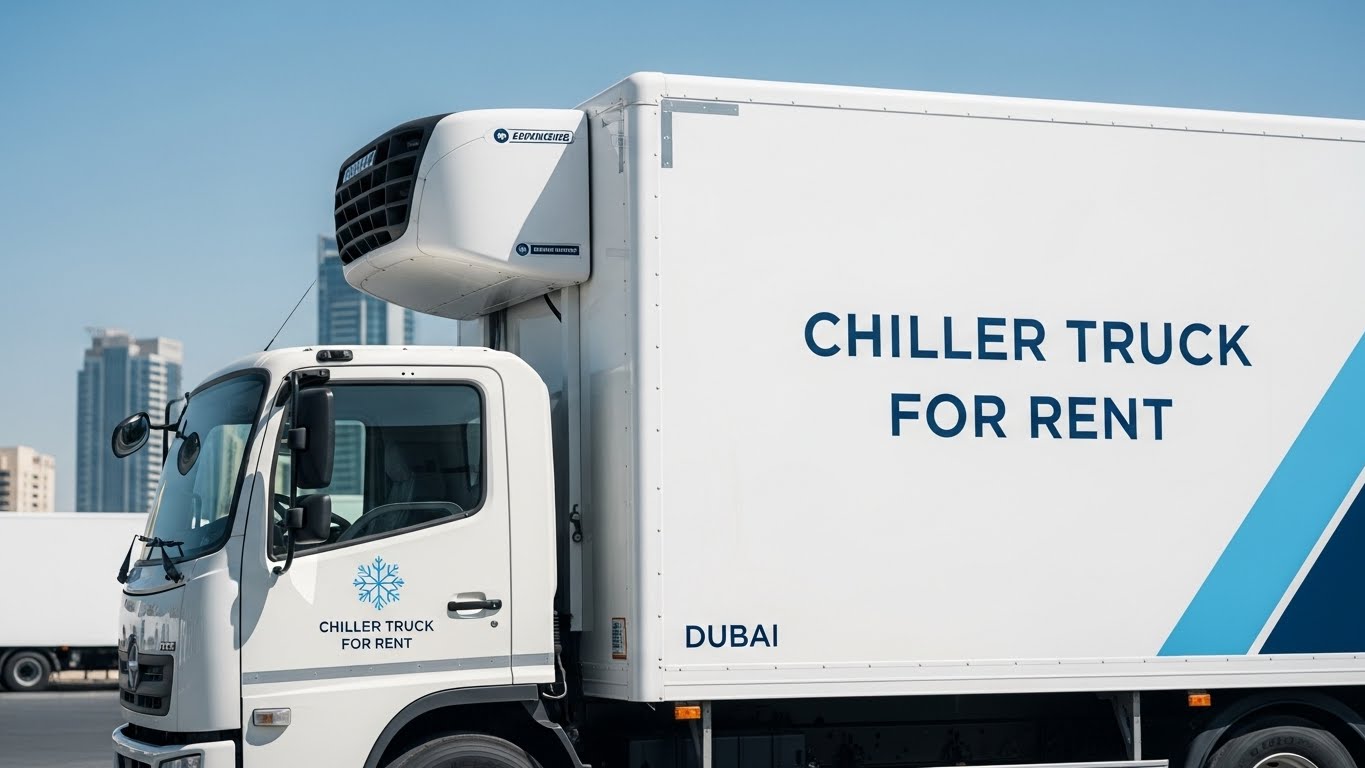 Chiller Truck for Rent Dubai | Reliable Temperature-Controlled Transport